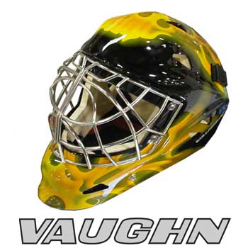 Vaughn VM 7500 Velocity Goal Mask - Straight Bar- Senior