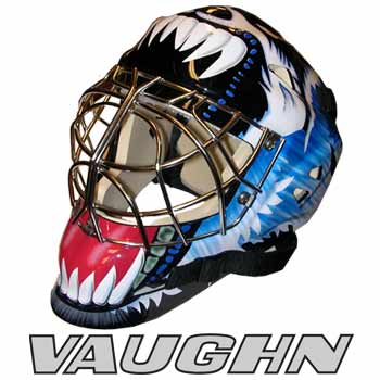 Vaughn VM 7500 Velocity Goal Mask - Straight Bar- Senior
