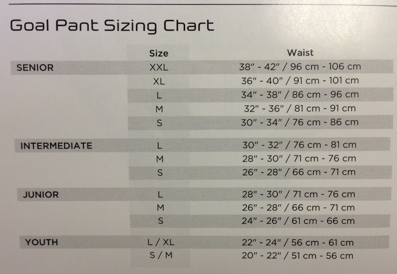 BAUER Performance Goal Pant- Sr '13
