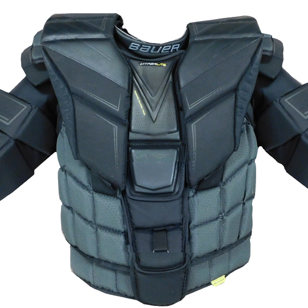 BAUER Vapor HyperLite Black Chest & Arm- Sr