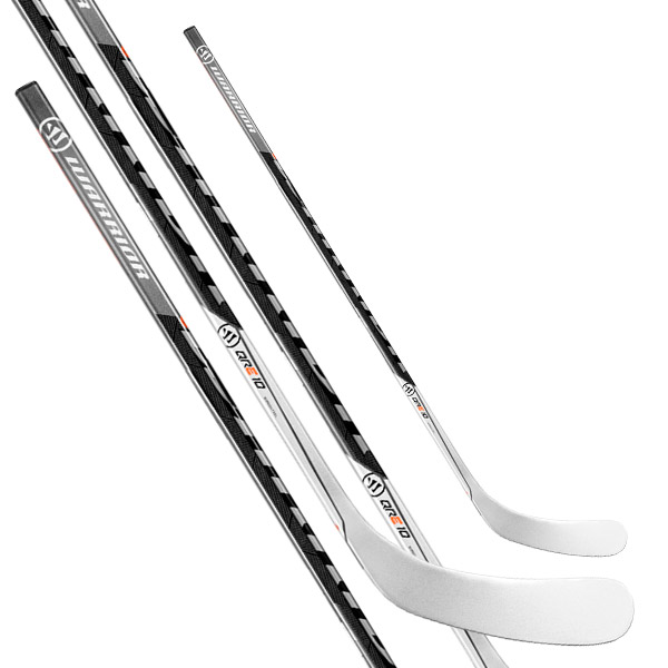 WARRIOR Covert QRE 10 Silver Grip Hockey Stick- Yth