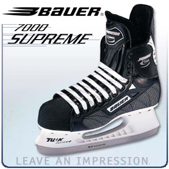 Bauer Supreme 7000 Skates CLOSEOUT ('00 model)- Senior