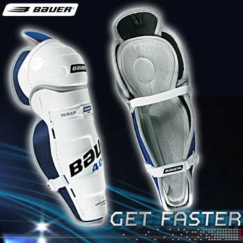 Bauer 4000 Shin Guards- Junior