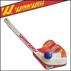WinnWell Mini Hockey Stick & Ball Set (9363)
