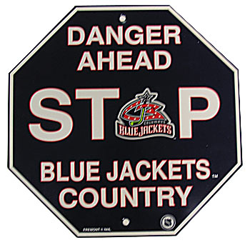 NHL® Licensed Team Stop Sign