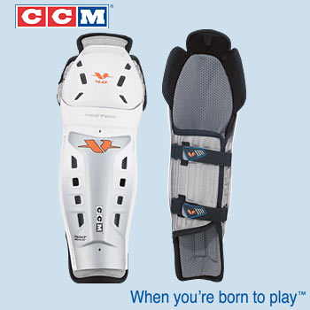 CCM Vector 4.0 Shin Guards- Senior