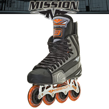 Mission Wicked 3 Roller Hockey Skate- Senior
