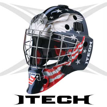 Itech Envy 7 Pro Painted Goal Mask- Senior