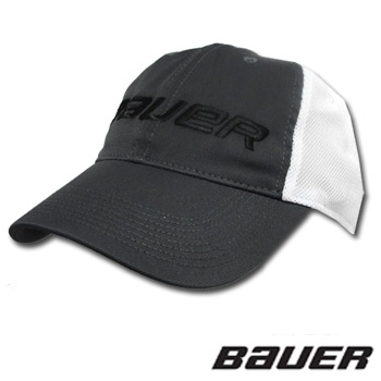Bauer Stretch Mesh Back Logo Cap