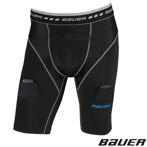BAUER Core Compression Jock Short- Sr '12